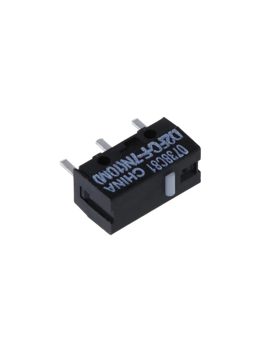 Микропереключатель Omron D2FC-F-7N (10M нажатий) бело-чёрный