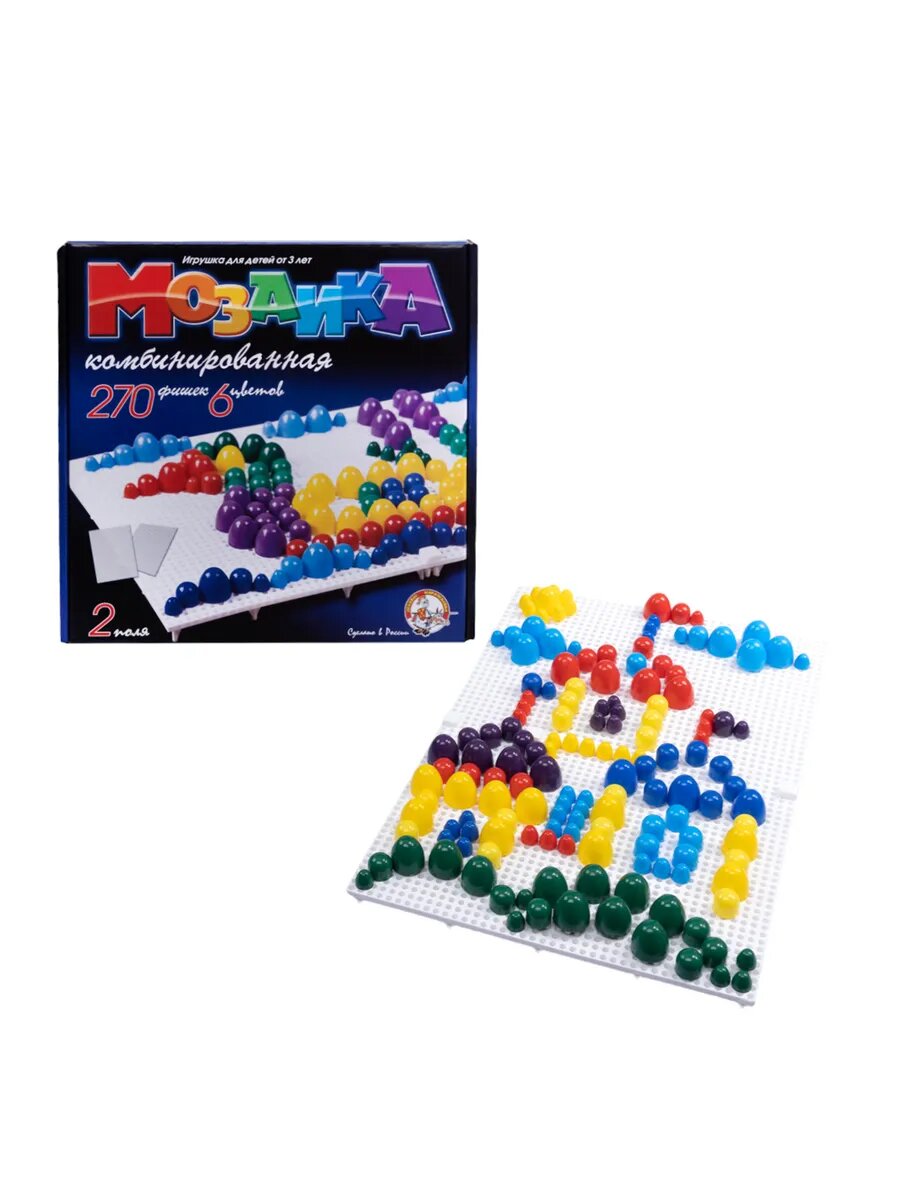 Мозаика d10, d15, d20/270 эл/2 поля
