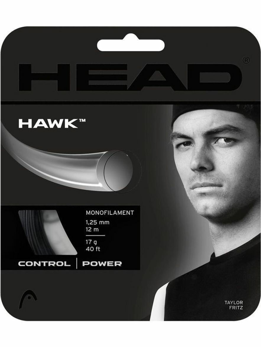 Теннисные струны HEAD Primal 281103-17BK, моноволоконные, для контроля и вращения