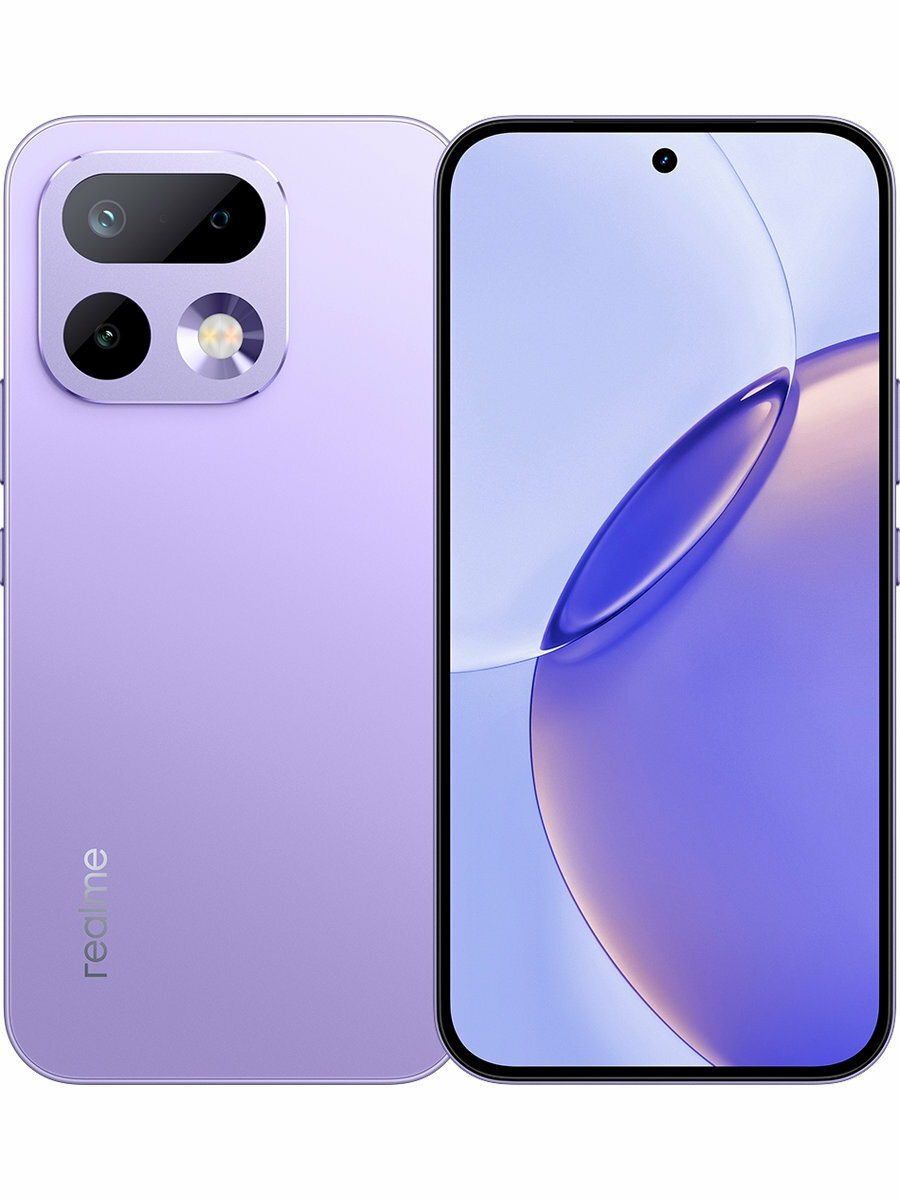 Смартфон realme 16 Pro 12/512 ГБ Фиолетовый