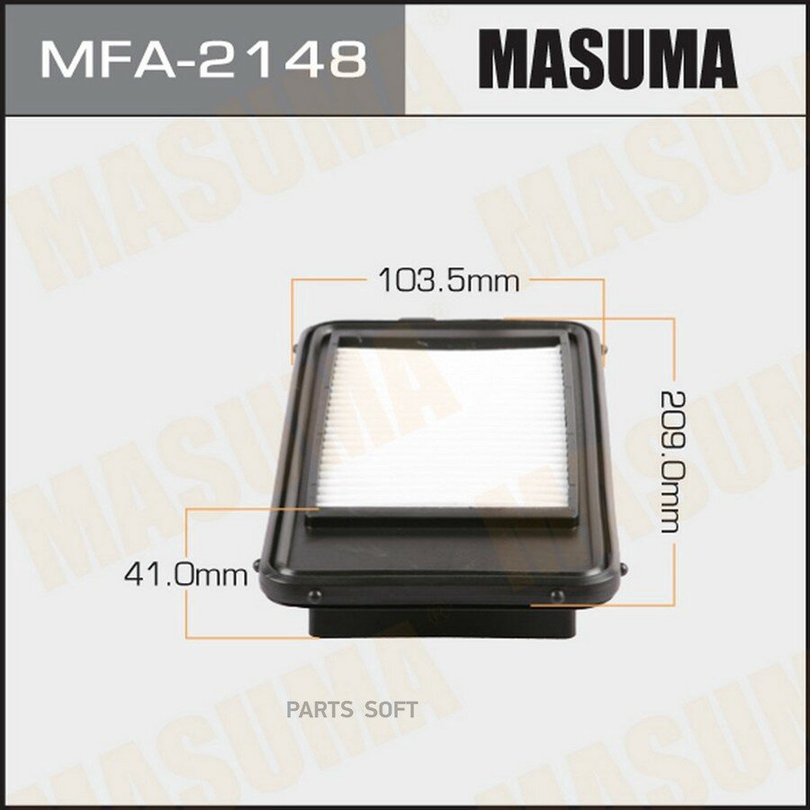 Фильтр воздушный MASUMA MFA-2148 | цена за 1 шт