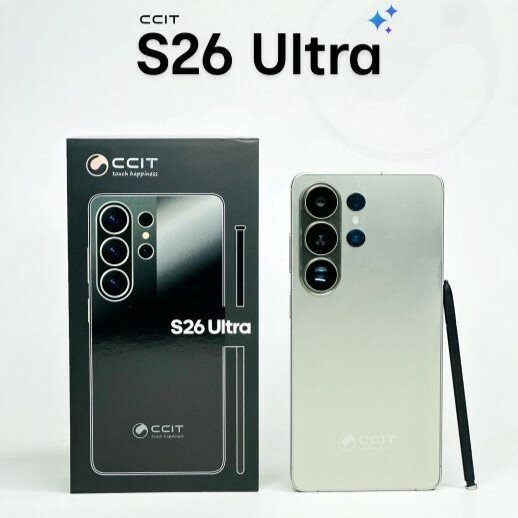 6,8-дюймовый смартфон 4 ГБ+64 ГБ на Android 15 аккумулятор 6000 мАч поддержка 5G и двух SIM-карт со стилусом