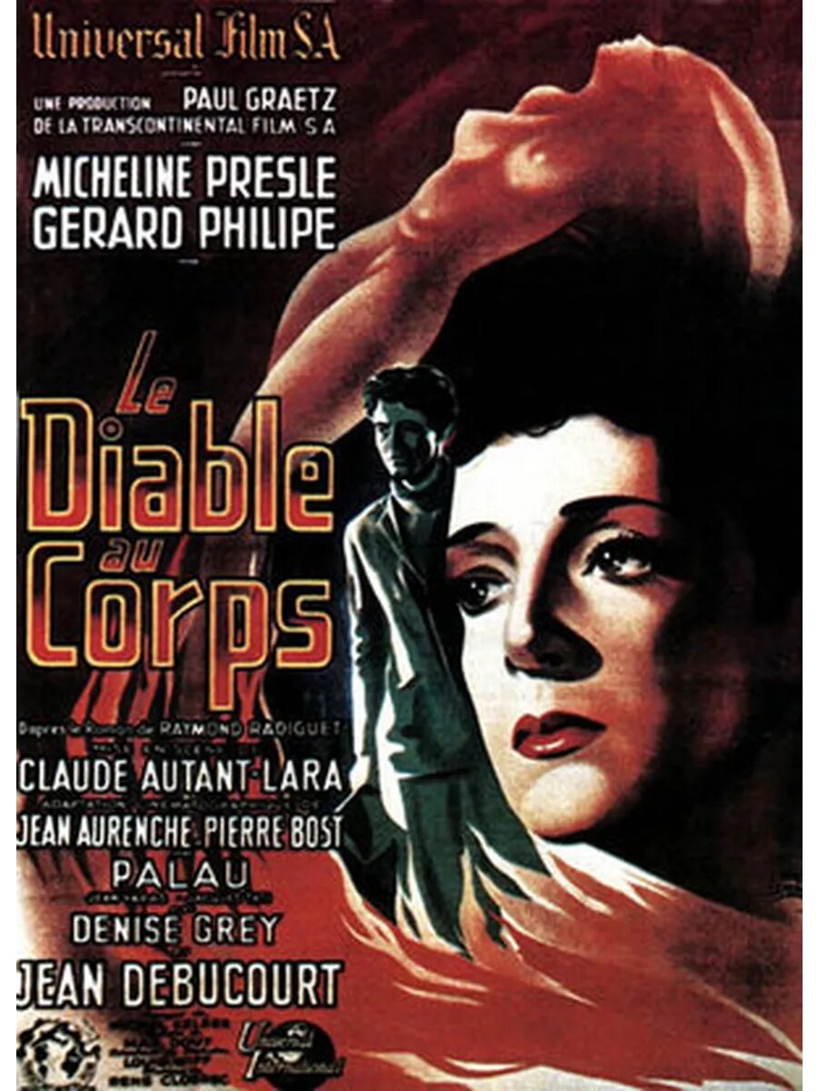 Дьявол во плоти (1947) (DVD-R)