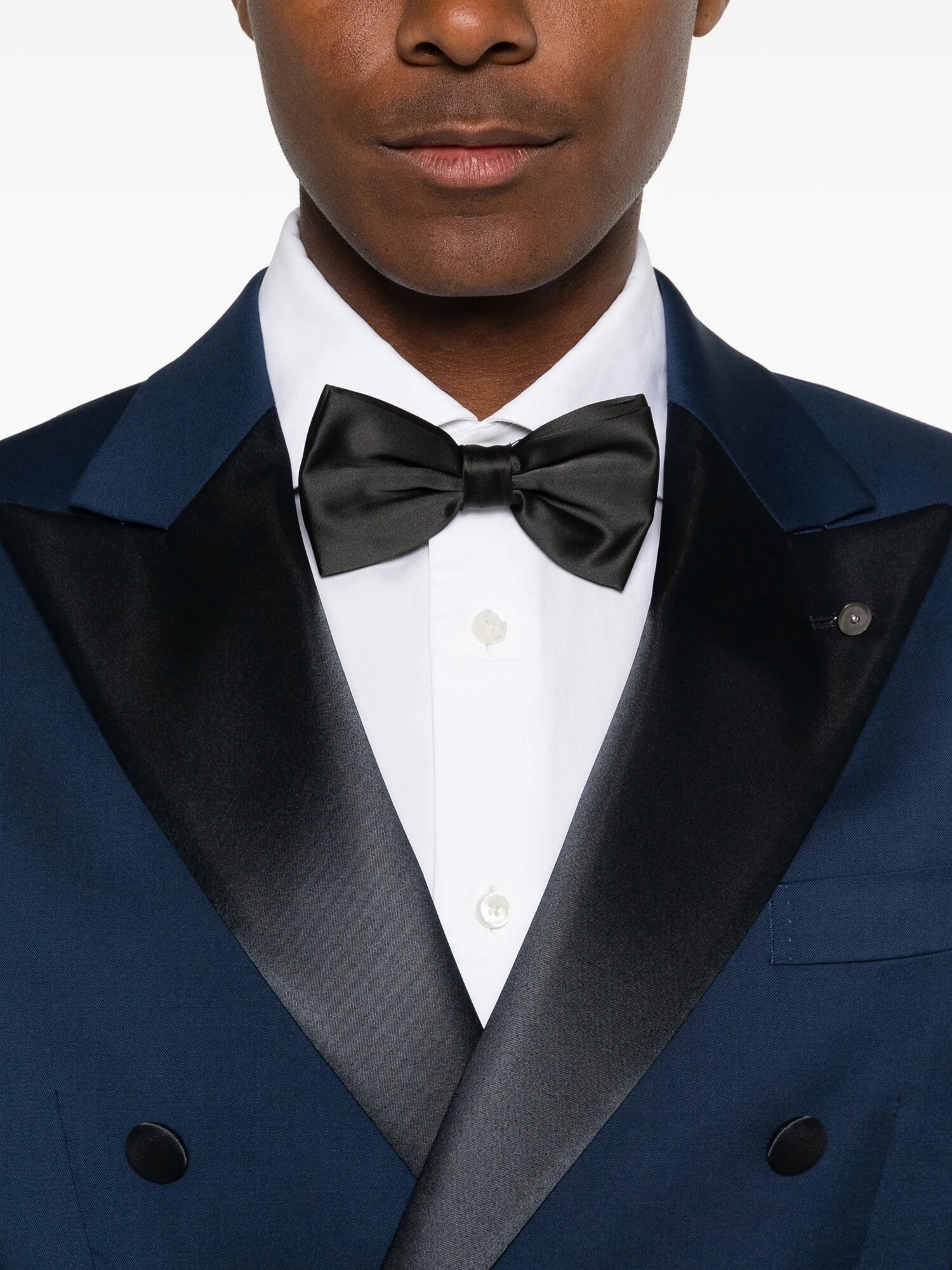 Комбинезон Lubiam Double-breasted peak-lapel suit, размер 48, blue — фото 1