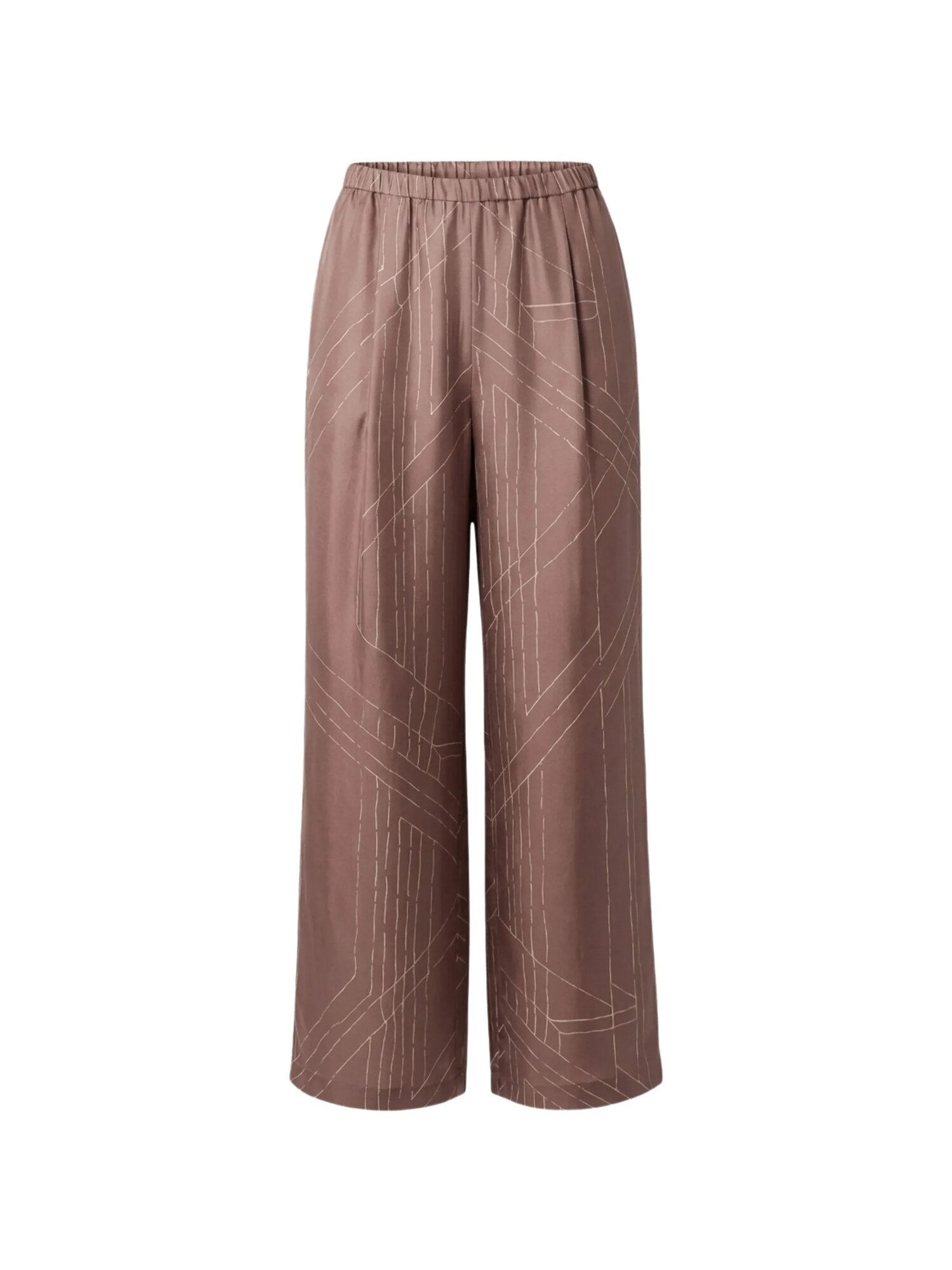 Брюки палаццо Patterned palazzo trousers
