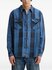 Рубашка Levi's Check pocket shirt, размер S, blue