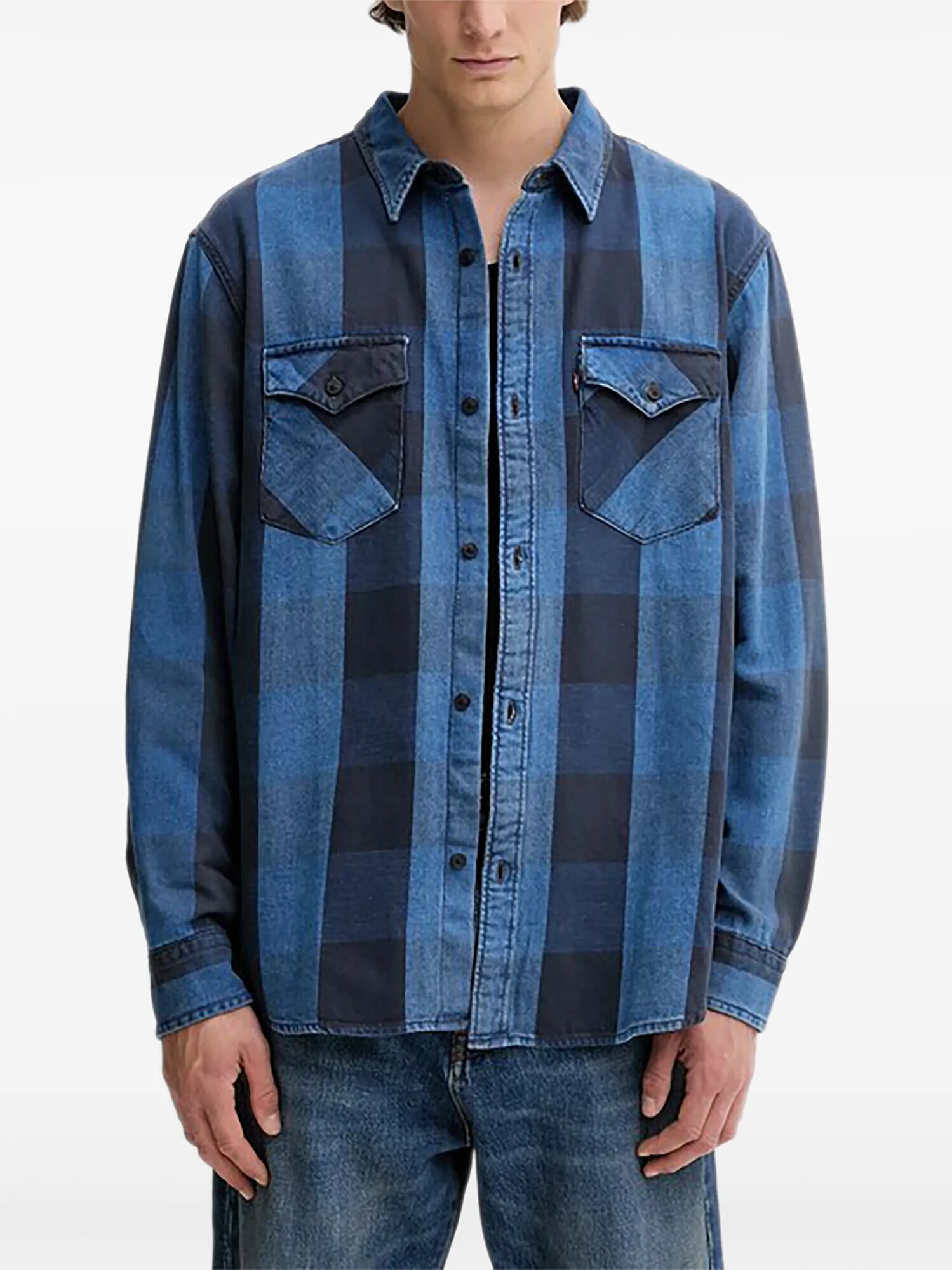 Рубашка Check pocket shirt