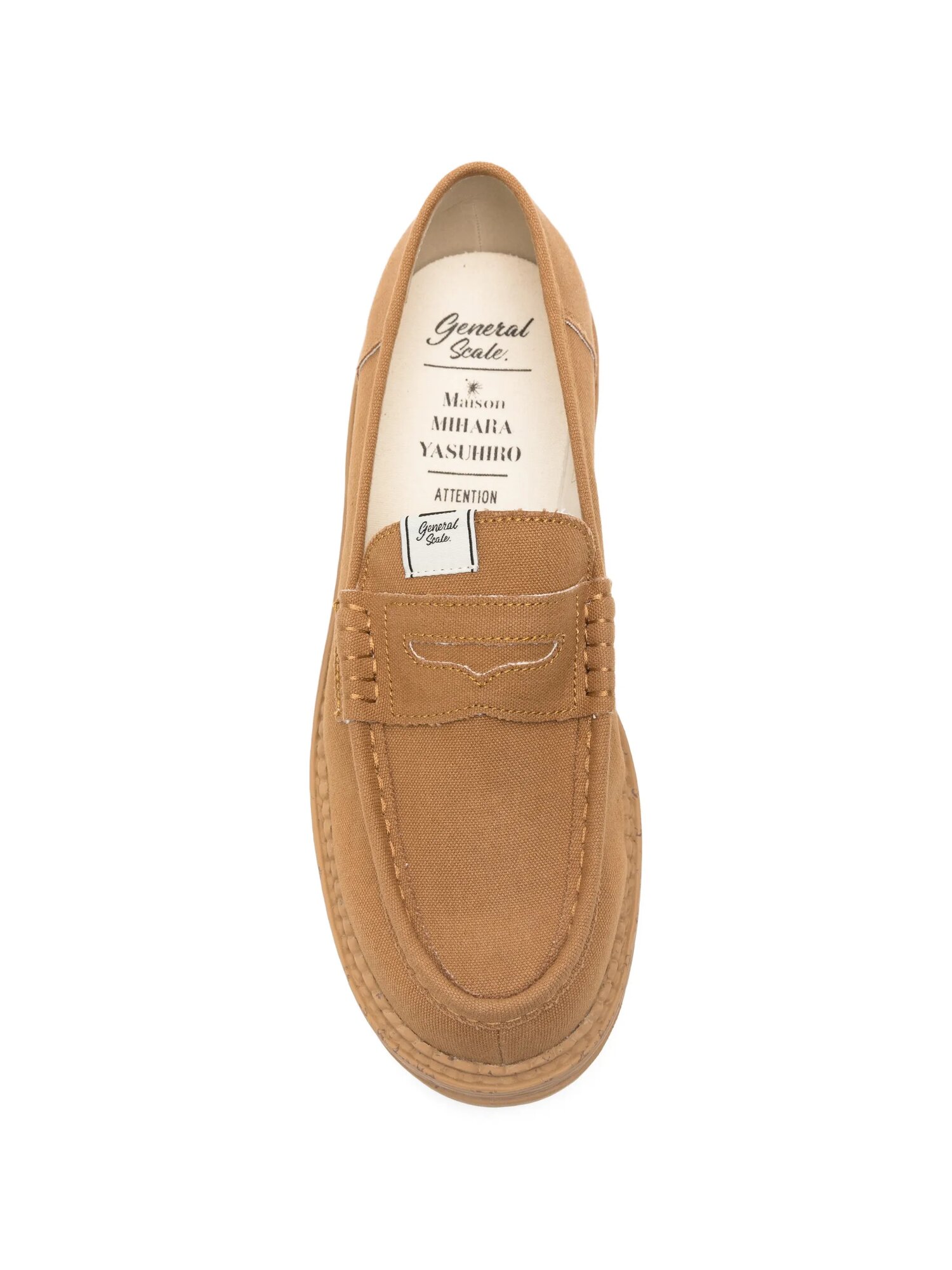 Лоферы MAISON MIHARA YASUHIRO Logo-patch loafers, размер 43, разноцветный — фото 1