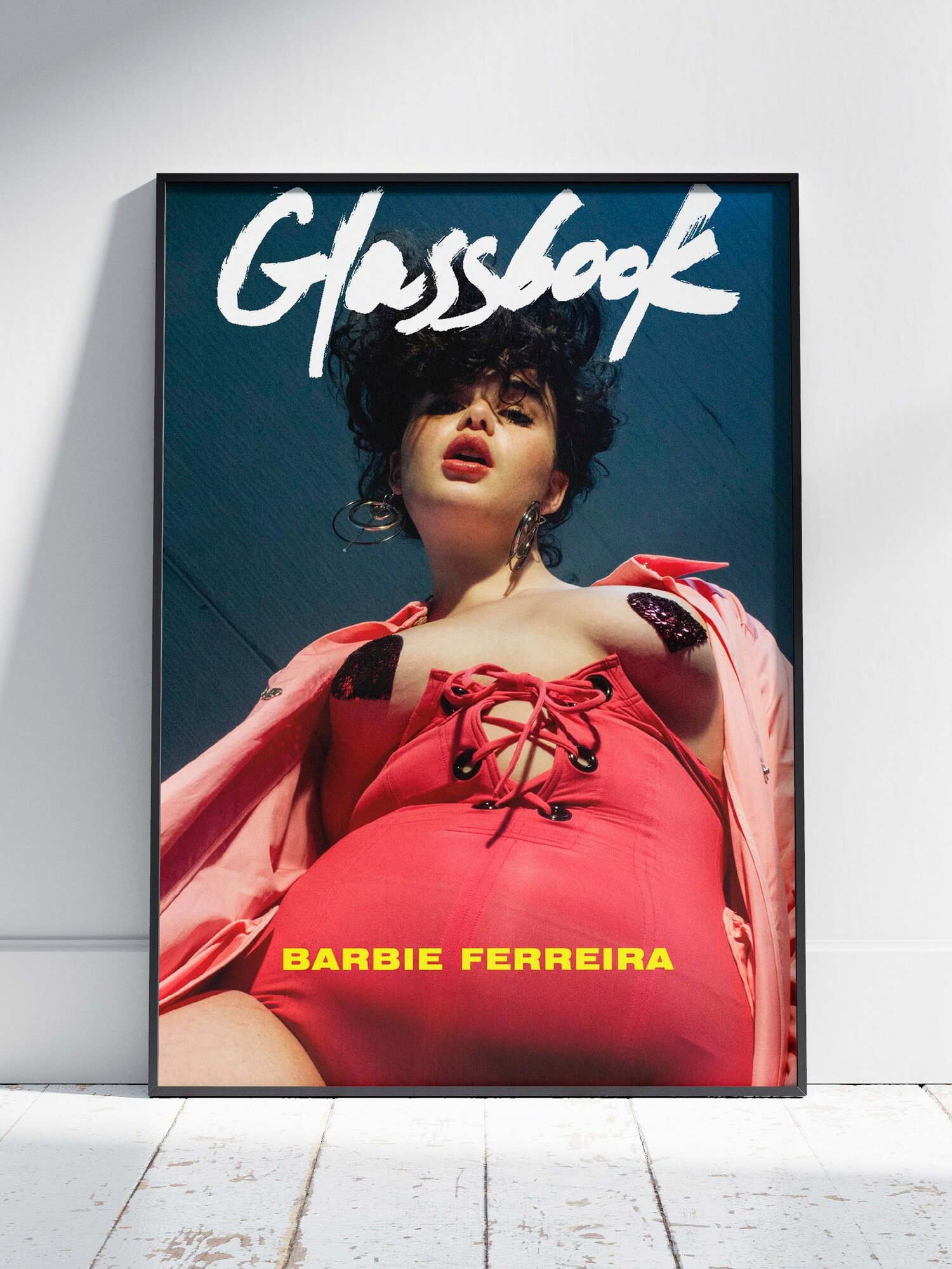 Плакат на стену для интерьера Барби Феррейра (Barbie Ferreira 3) - Постер по модели, бренду и моде формата A4 (21x30 см)