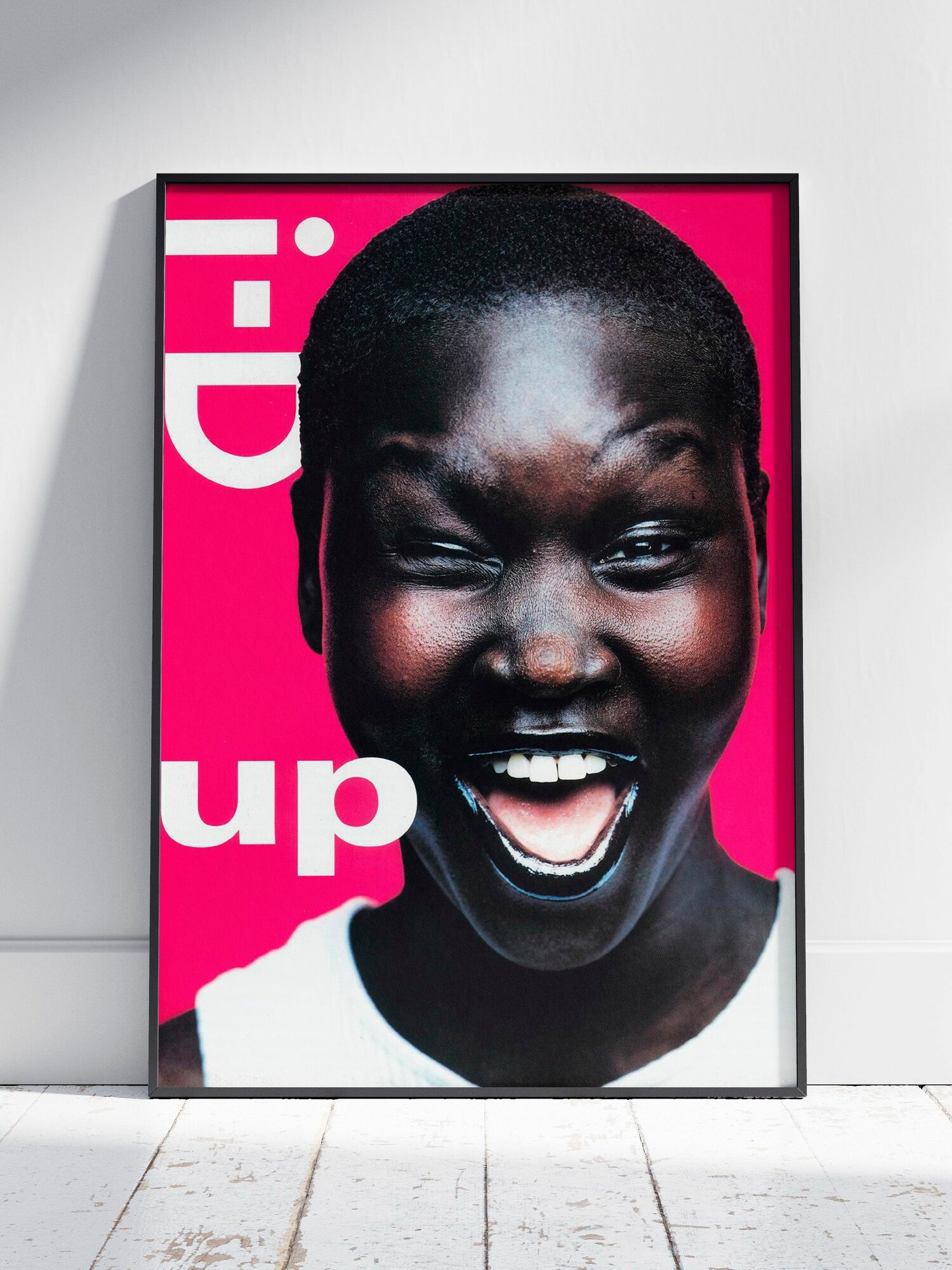 Плакат на стену для интерьера Алек Век (Alek Wek 4) - Постер по модели, бренду и моде формата A4 (21x30 см)