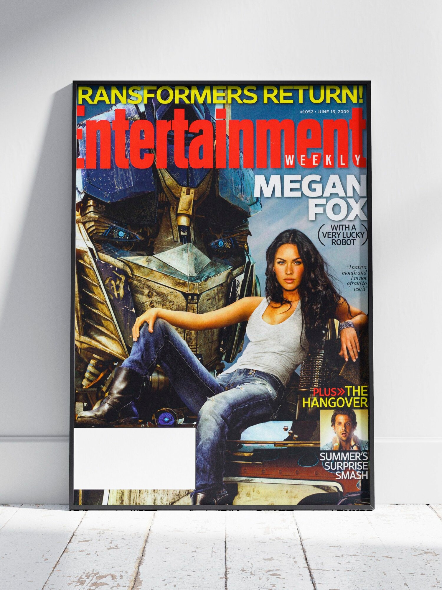 Плакат на стену для интерьера Меган Фокс (Megan Fox 44) - Постер по актеру фильма, кино, сериала формата A4 (21x30 см)