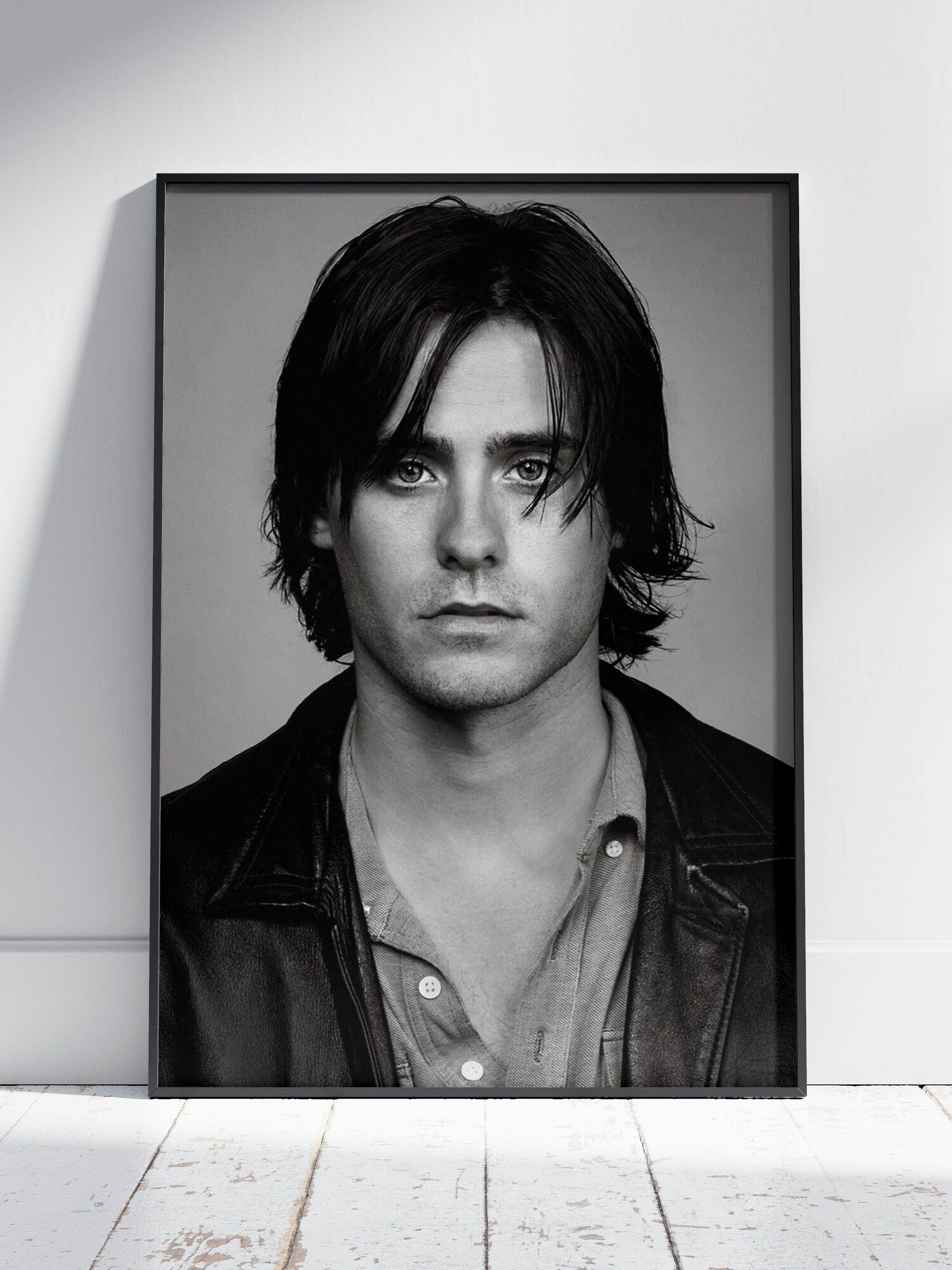 Плакат на стену для интерьера Джаред Лето (Jared Leto 5) - Постер по актеру фильма, кино, сериала формата A4 (21x30 см)