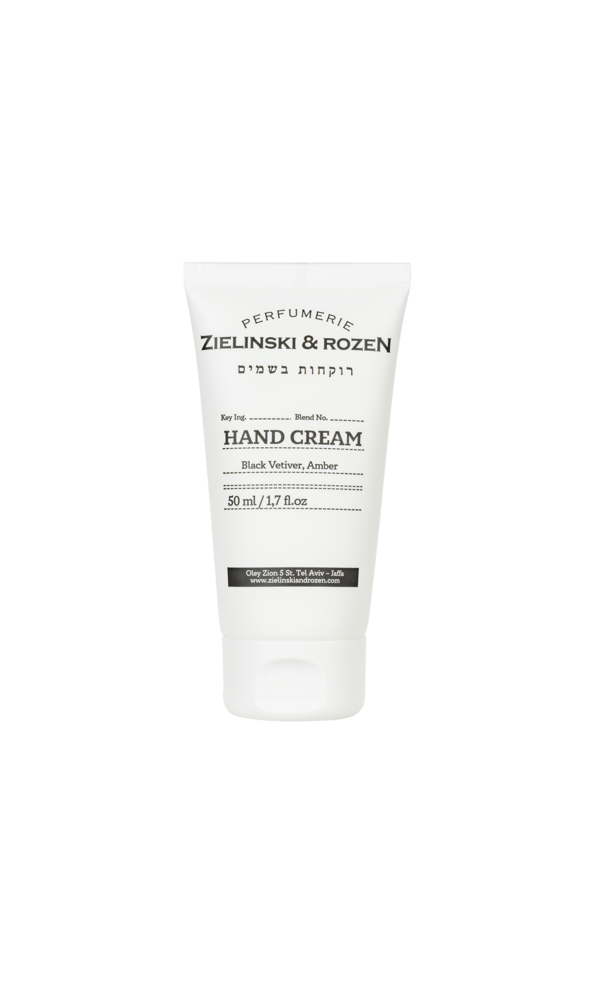 Zielinski & rozen крем для рук Black vetiver, amber 50