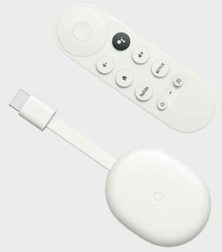 Запчасть для аудиотехники Google Chromecast with Google TV 4K White