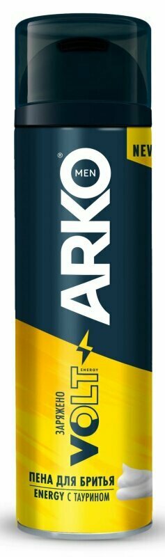 Пена Arko Men для бритья Energy, 200мл