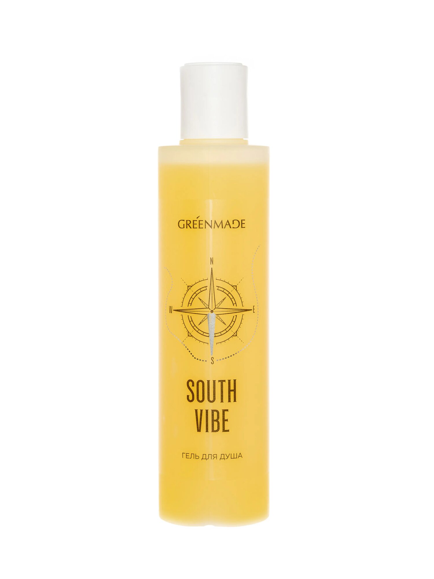 Гель для душа Greenmade "South Vibe" для всех типов кожи, 200 мл