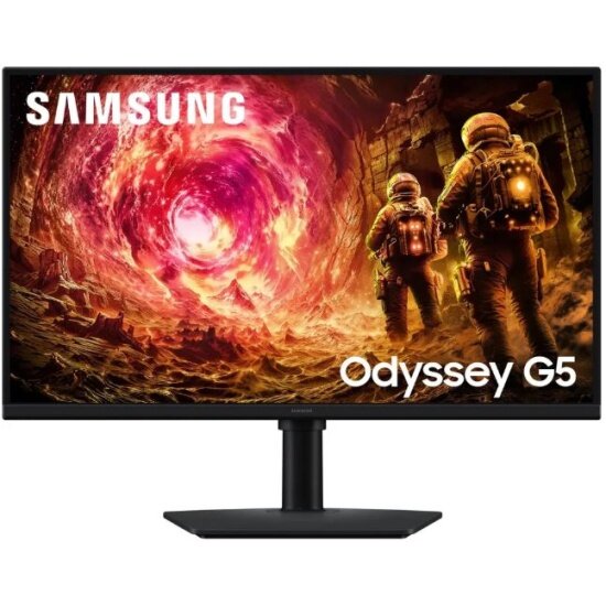 Монитор Samsung 27" Odyssey G5 LS27FG502EIXCI черный IPS LED 16:9 HDMI матовая HAS Piv 1000:1 300cd