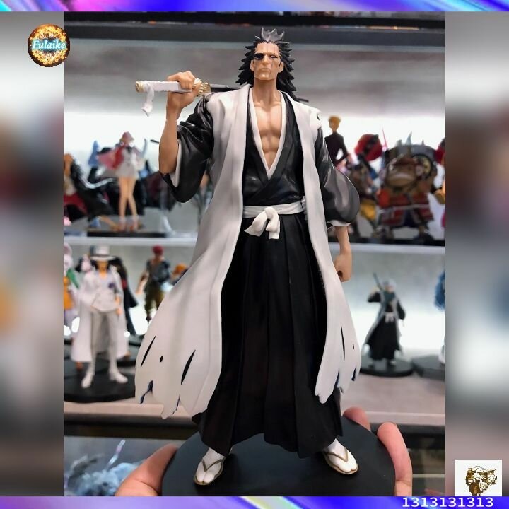 Фигурка Кенпачи Зараки из Блич, 18 см, популярная модель 2023 года от Banpresto без упаковки