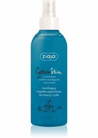 Спрей для ухода за кожей ziaja gdanskin, 200 мл
