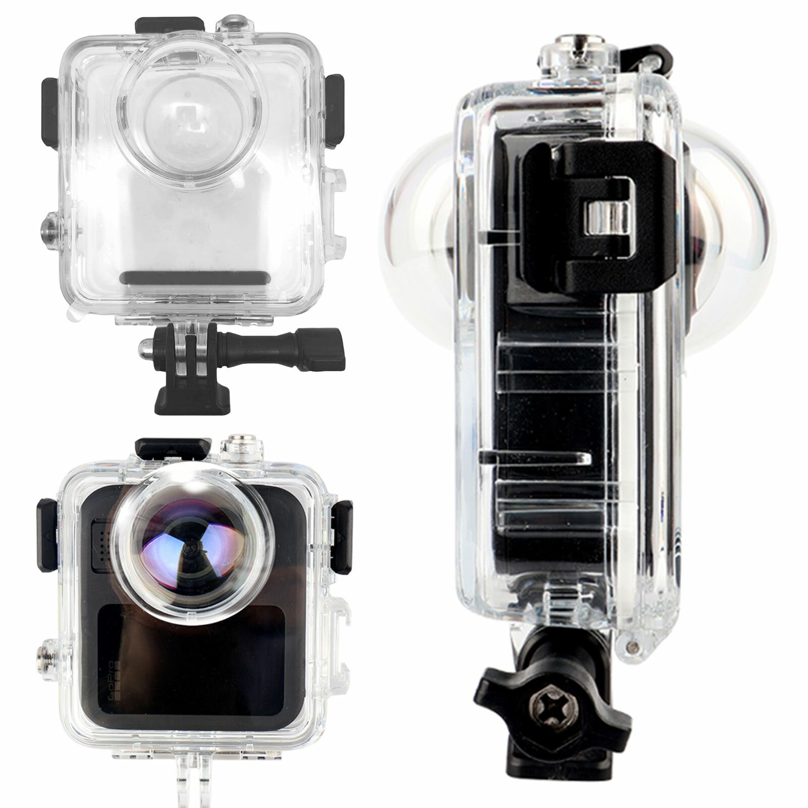 Водонепроницаемый корпус для экшн-камеры GoPro MAX 2, глубина до 50 м