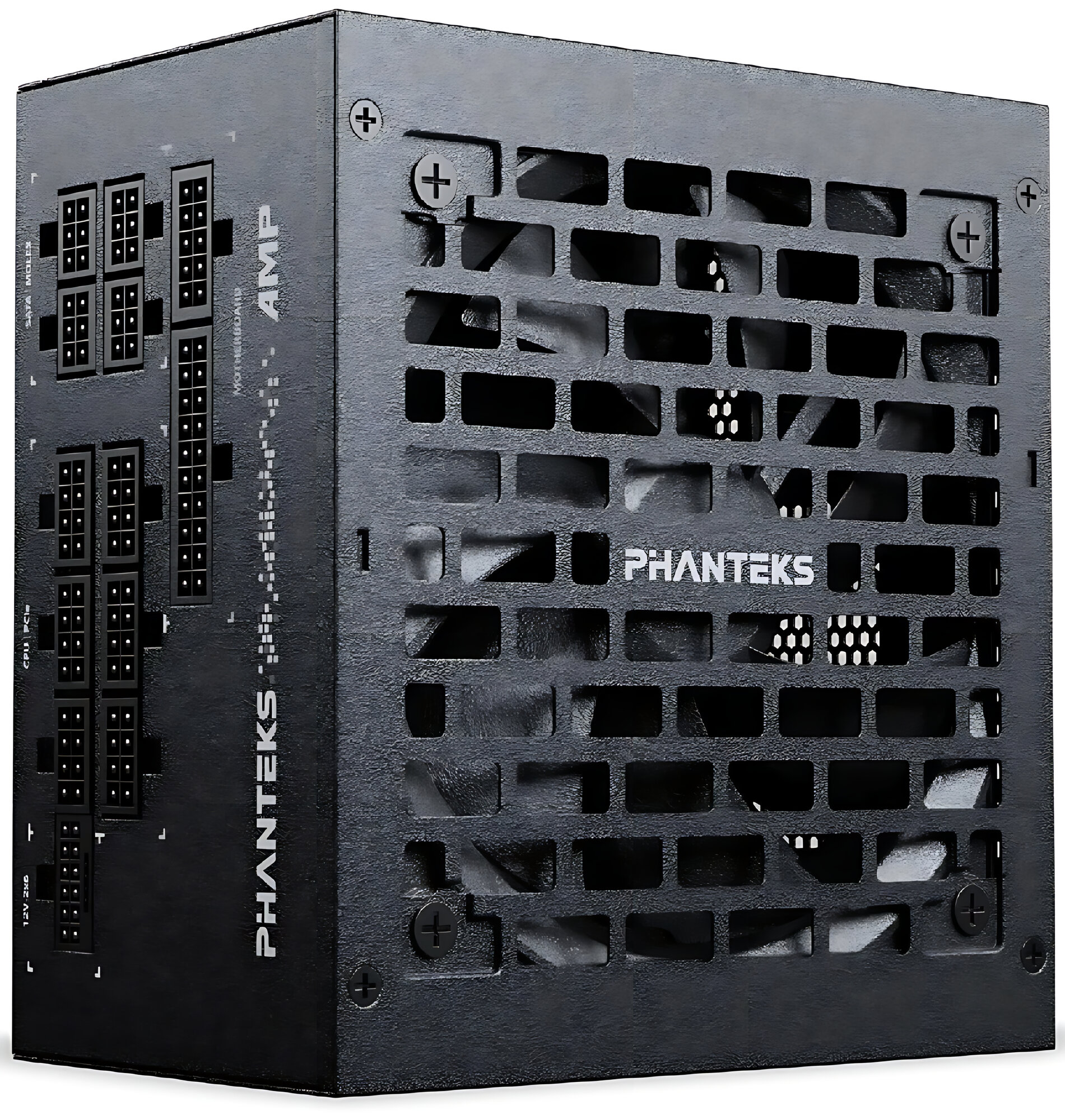 Блок питания PHANTEKS AMP 1000W AMP GH Black, модульный, 16 Pin PCIe 5.0, 80 PLUS Gold (PH-P1000RT_BK01)