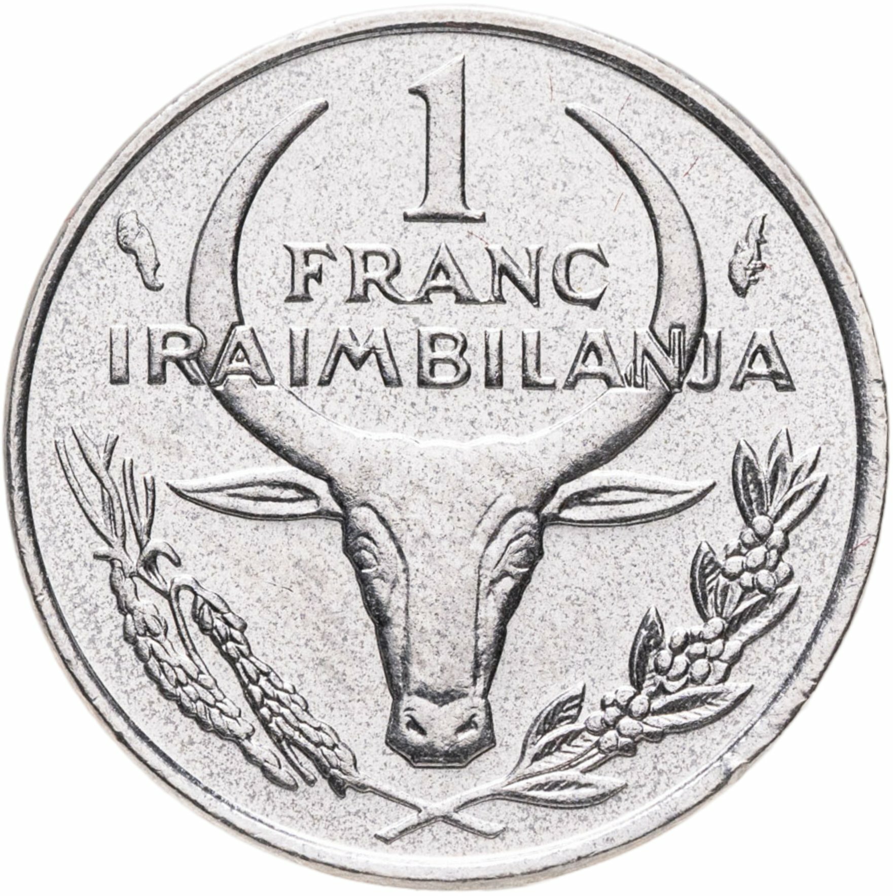 Мадагаскар 1 франка (francs) 1988