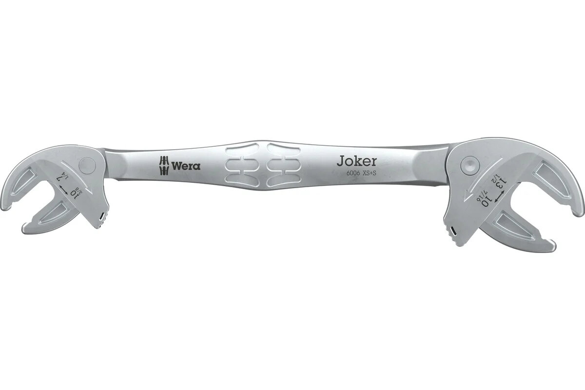 Ключ гаечный рожковый двусторонний с самонастройкой 6006 Joker XS/S , 7 - 13 x 161 мм