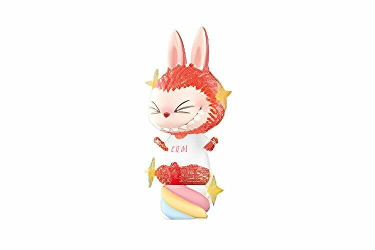 Игрушки POP MART LABUBU THE MONSTERS 100% Mystery Boxes, Confirmed-Cotton Gummies (Open)