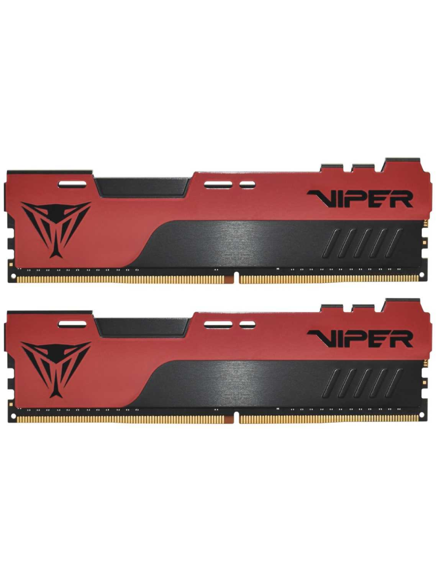 Память DDR4 2x8GB 3200MHz Patriot PVE2416G320C8K Viper Elite II RTL Gaming PC4-25600 CL18 DIMM 288-pin 1.35В kit Intel с радиатором RTL