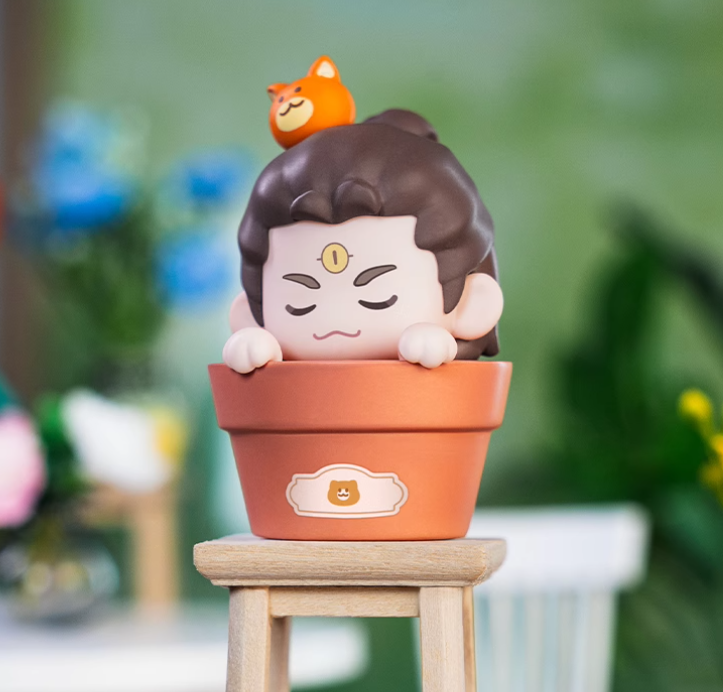 Предназначенная модель [настоящая] Feirenzai Happy Flower Garden Series Yoyo Dou Mini Blind Box Анимационная фигурка