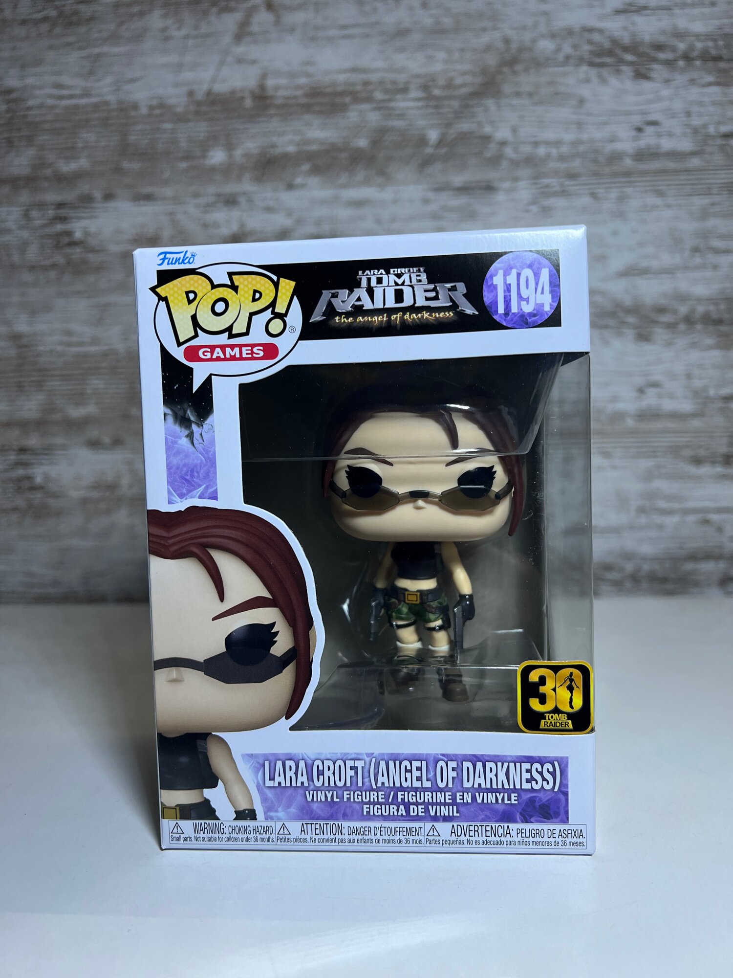 Фигурка Лара Крофт, Lara Croft( Angel of Darkness), Tomb Raider, 10 см от Funko