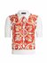 Топ DOLCE & GABBANA Majolica, размер 40, бежевый/белый