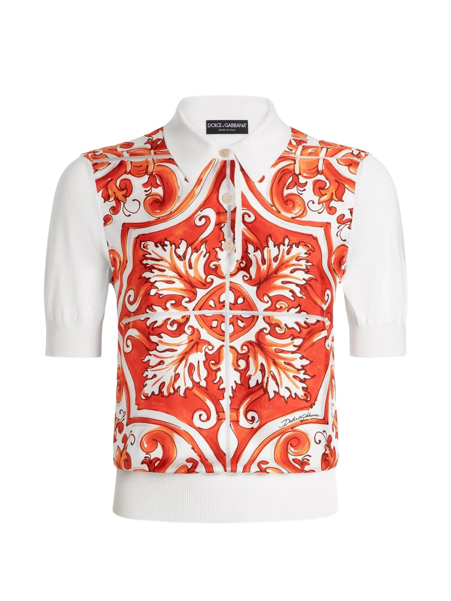 Топ DOLCE & GABBANA Majolica