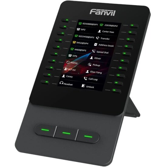 Консоль расширения для SIP телефона Fanvil EM60 Консоль расширения для V-серии, 4.3” Цвет. экран, 60