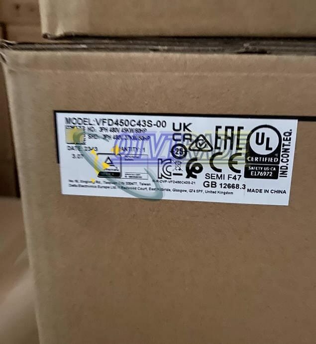 Модуль DELTA VFD Inverter VFD450C43S-00 45kw 60HP 3P 480V