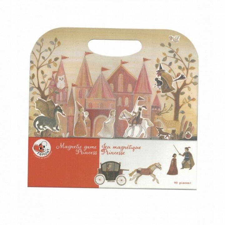 Развивающая игрушка Egmont Toys - Магнитная доска "Принцессы", 90 эл.- Эгмонт тойс 630672