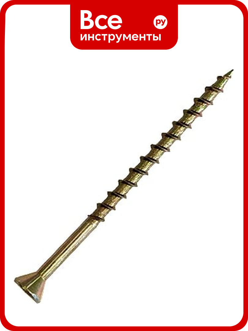 Отделочный саморез HIMTEX HOBAU суперпотайная головка 3,5x45 500 шт. 3545HOB