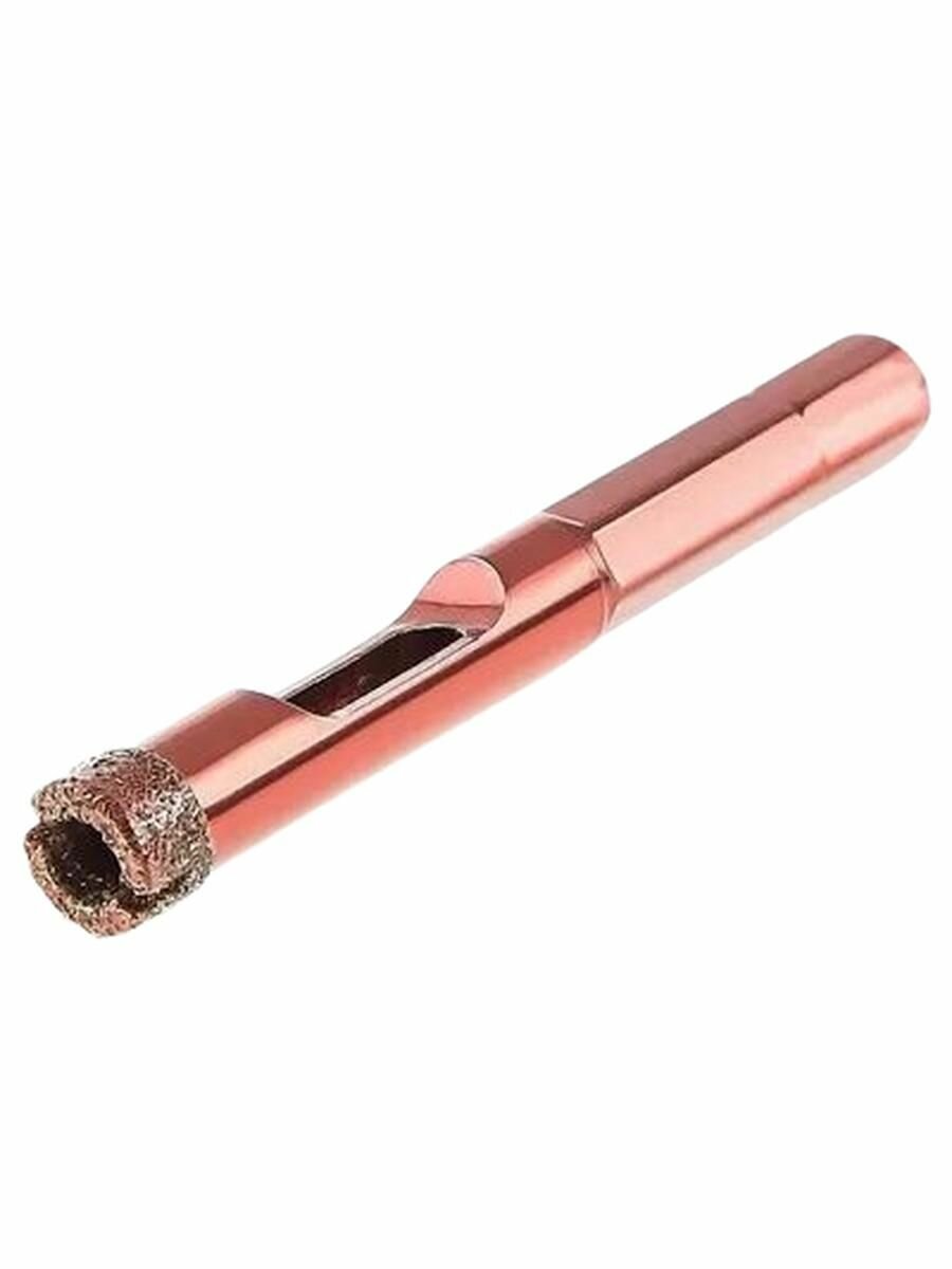 Алмазная трубчатая коронка 8 мм по керамограниту и кафелю Hammer Flex 226-002