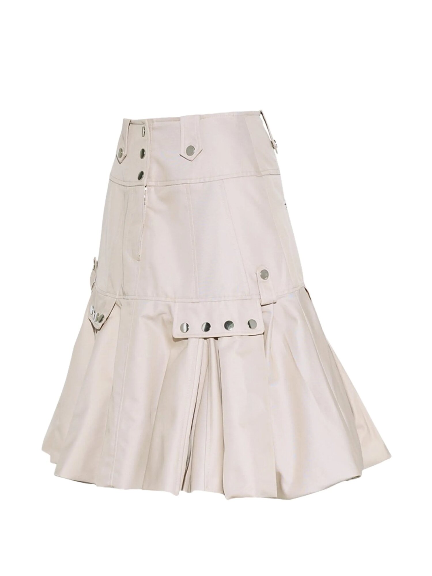 Юбка Rokh Puff-hem button-embellished mini skirt, размер 34, разноцветный — фото 1
