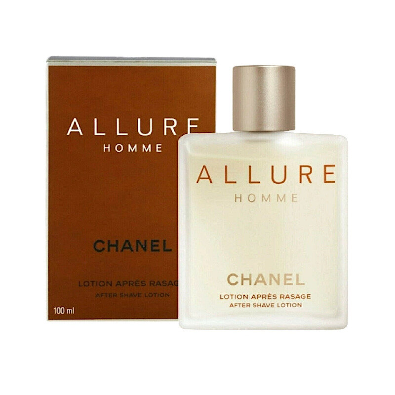 Лосьон после бритья для мужчин Chanel Allure Homme 100 мл / Парфюмированное средство Шанель Аллюр Хом / Очарование