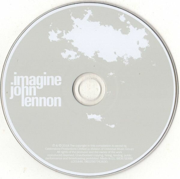 Аудио CD John Lennon "Imagine" CD (EU) NEW — фото 1