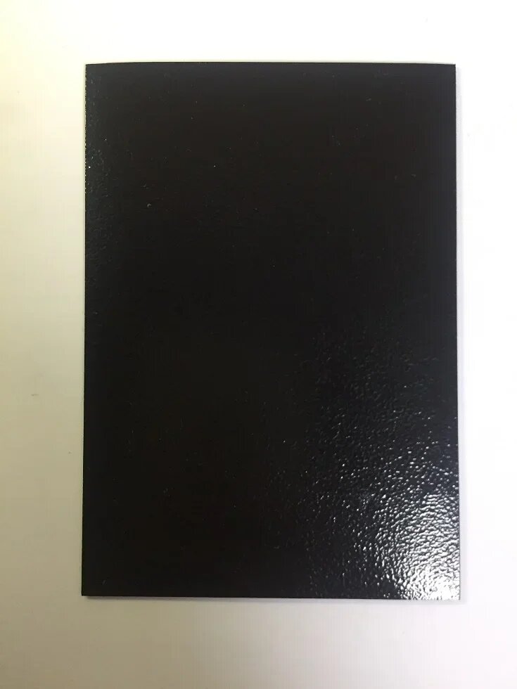 Черный чехол для карт 66x91 мм