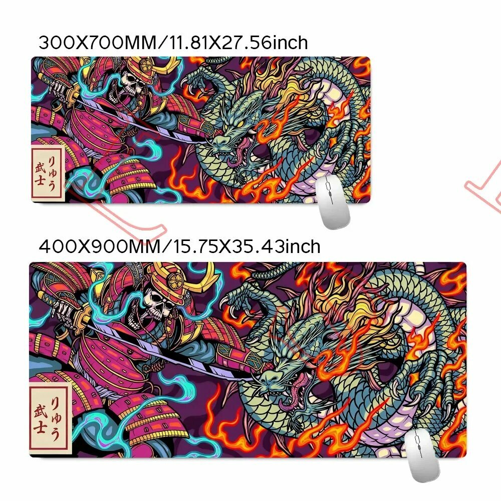 Коврик для мыши Samurai Warrior 400x900x3mm, warrior-9