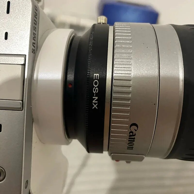 Адаптер EINGCA EF-NX для объективов Canon на камеры Samsung NX