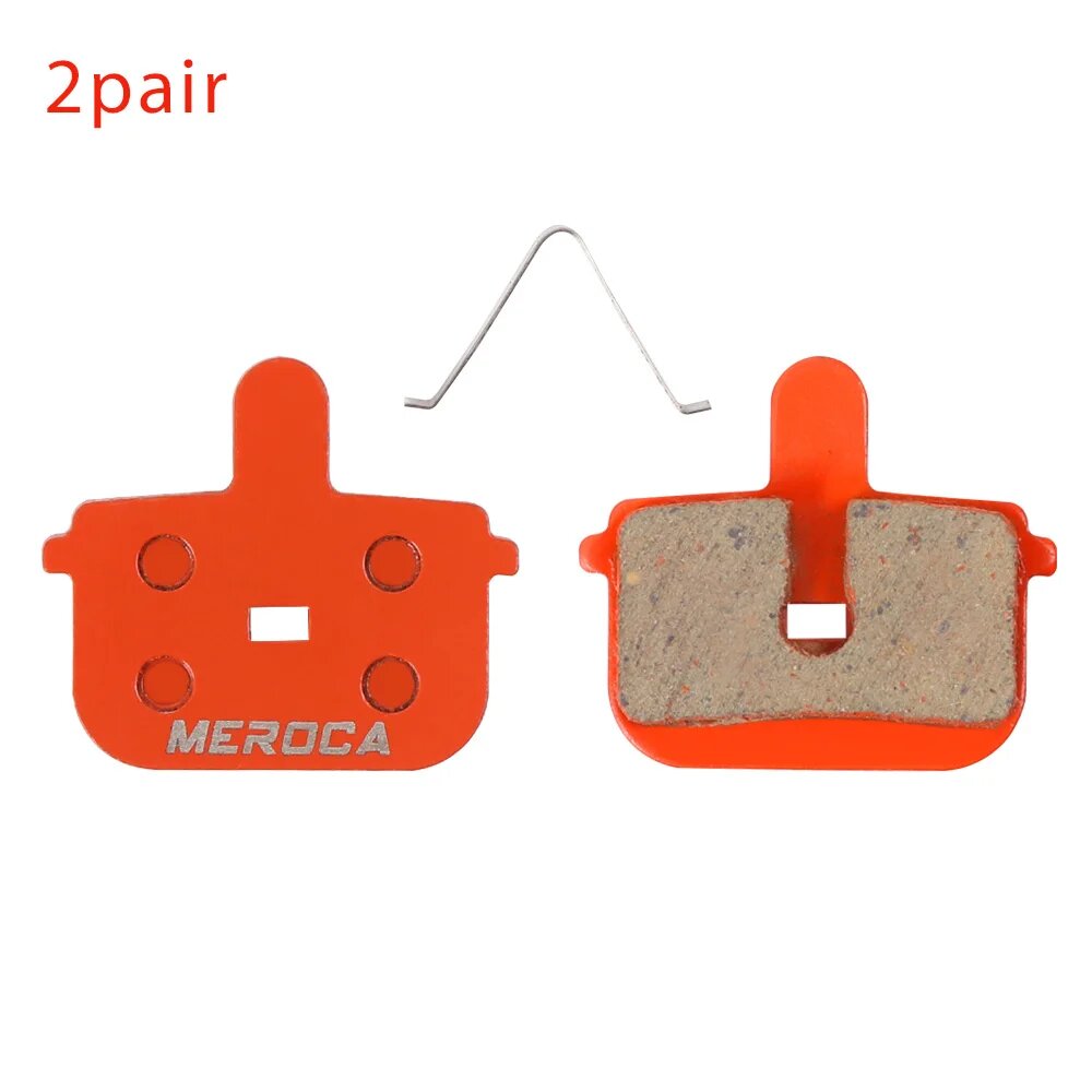 Тормозные колодки для электросамокатов Ninebot by Segway Max G3 G3D G3E Красный, orange 2pair