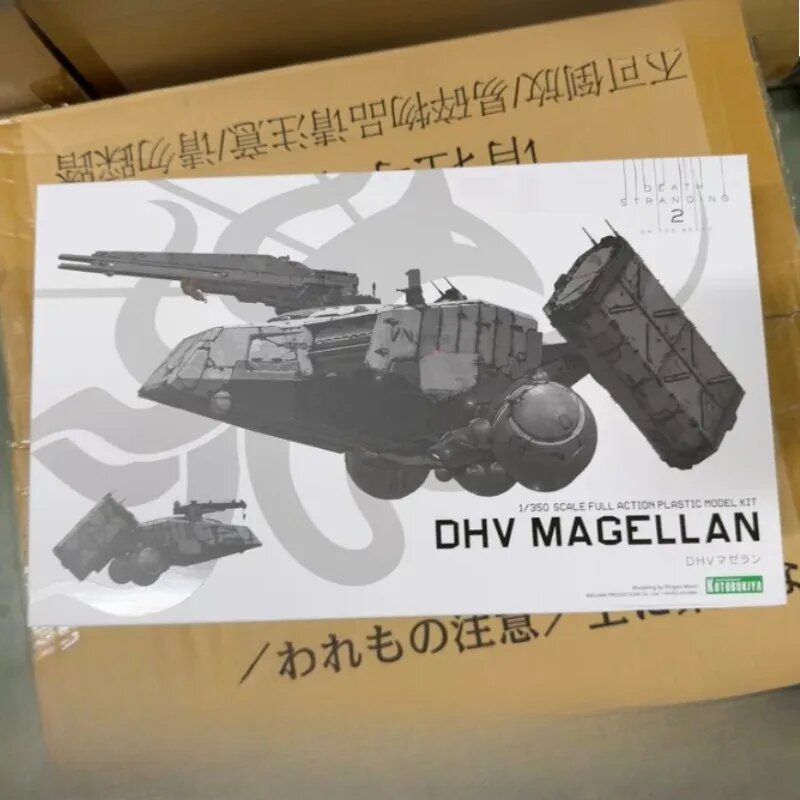 В наличии Оригинальная сборная модель Kotobukiya KP749 Hideo Kojima Death Stranding 2 DHV Magellan, коллекционный подарок