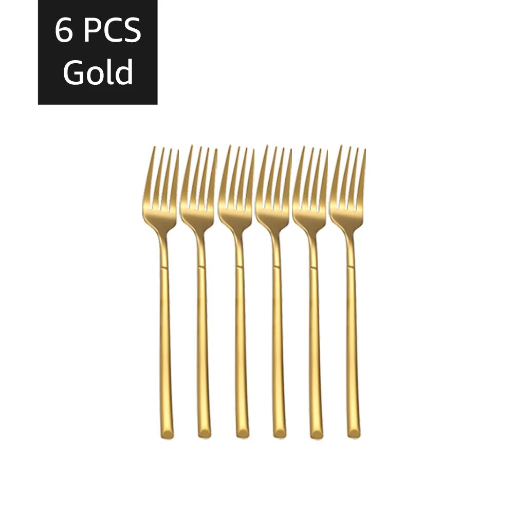 Набор столовых приборов MYVIT из нержавеющей стали 6pcs Tea Fork
