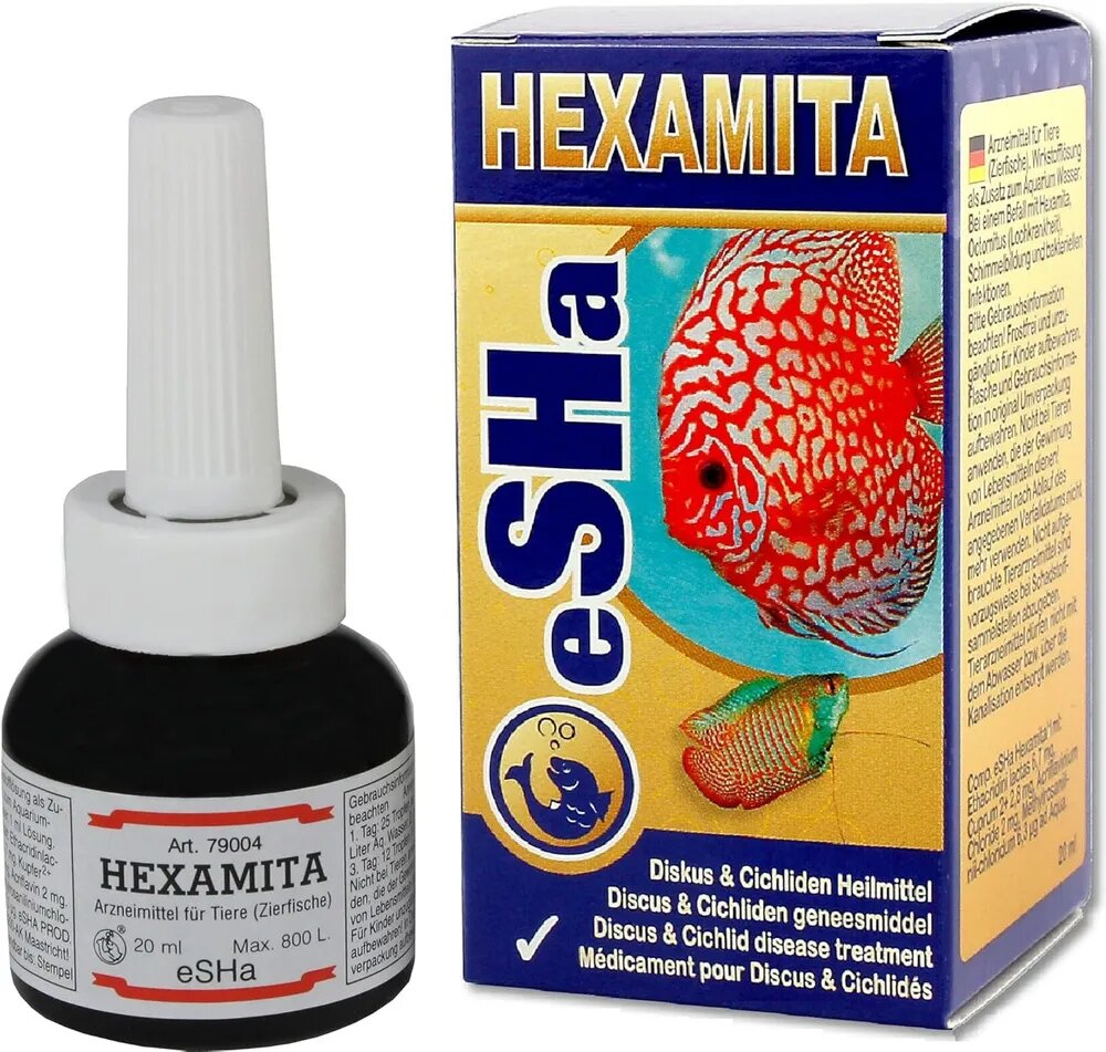 Hexamita средство для лечения гексамитоза у аквариумных рыб, препарат от паразитов и инфекций