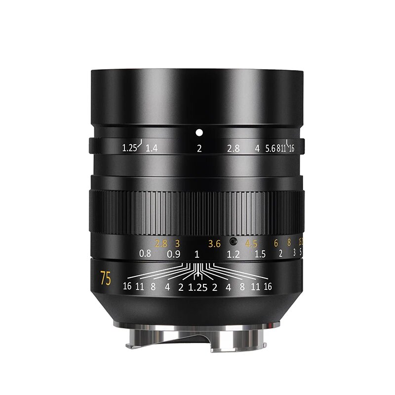 Объектив 7artisans 75mm F1.25 II для Leica M