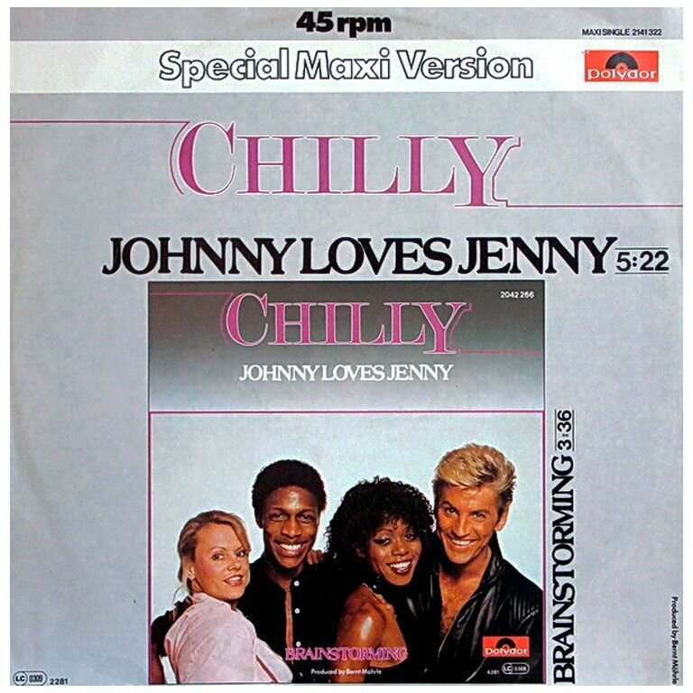 Виниловая пластинка CHILLY - Johnny Loves Jenny, 1981 (EP, Maxi-Single)